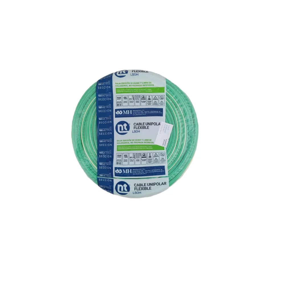 Cable Mh Unip Lsoh 1X10 V/Amar | Mh